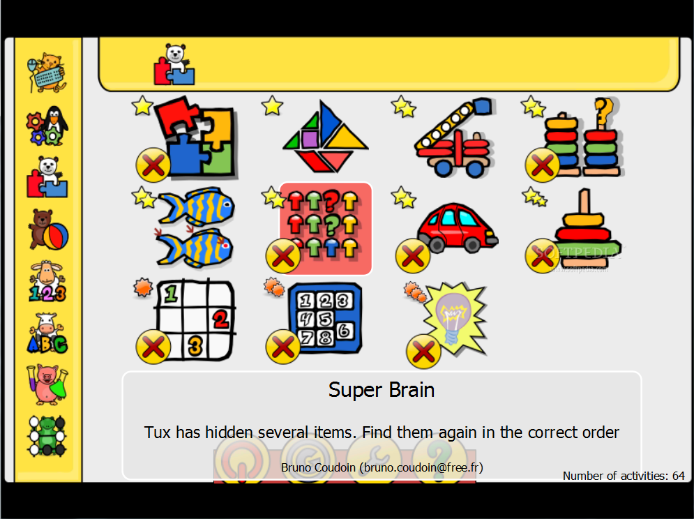 Software Educativo: GCompris