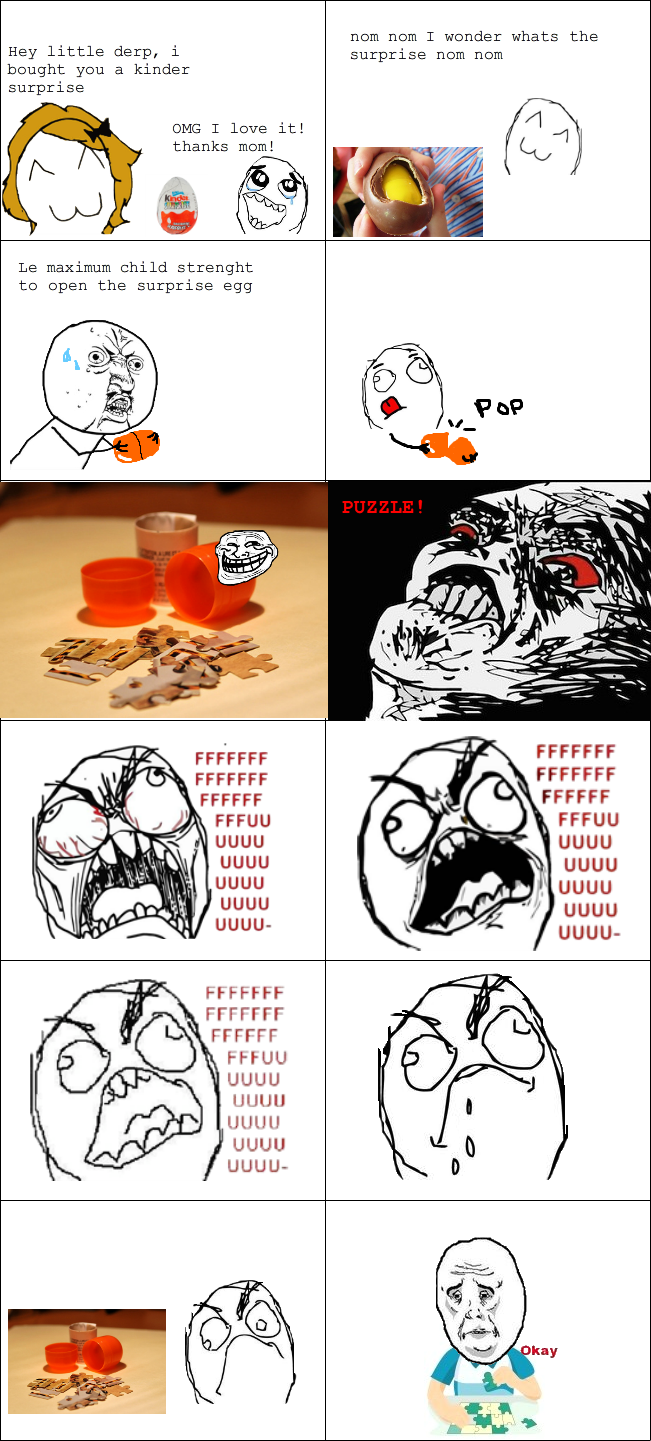 The best memes: Kinder surprise