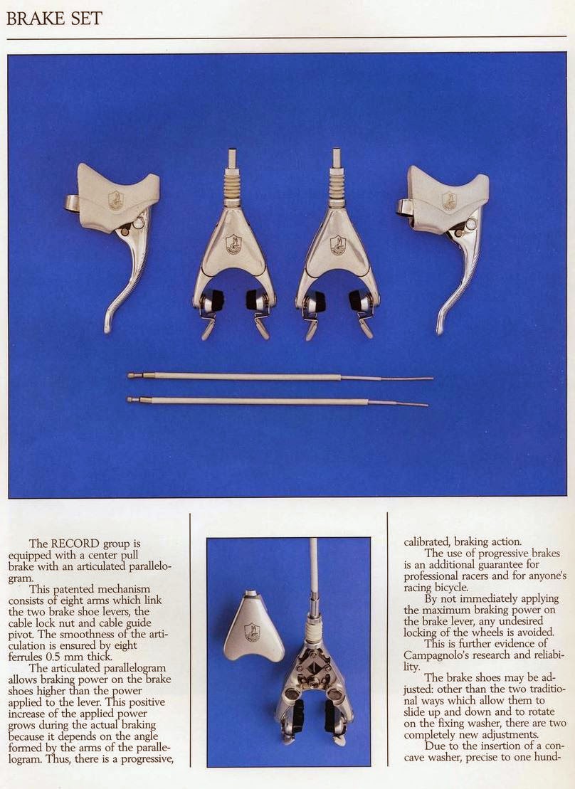 The Retrogrouch: Campagnolo Delta Brakes