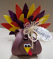 Stampin Along With Heidi: WCC11 Gobble, gobble---Curvy Keepsake box ...