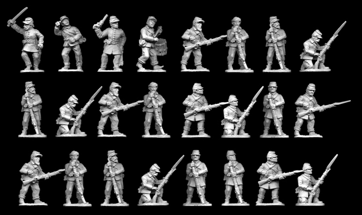 Tabletop Fix: Renegade Miniatures - New 28mm ACW Regiments