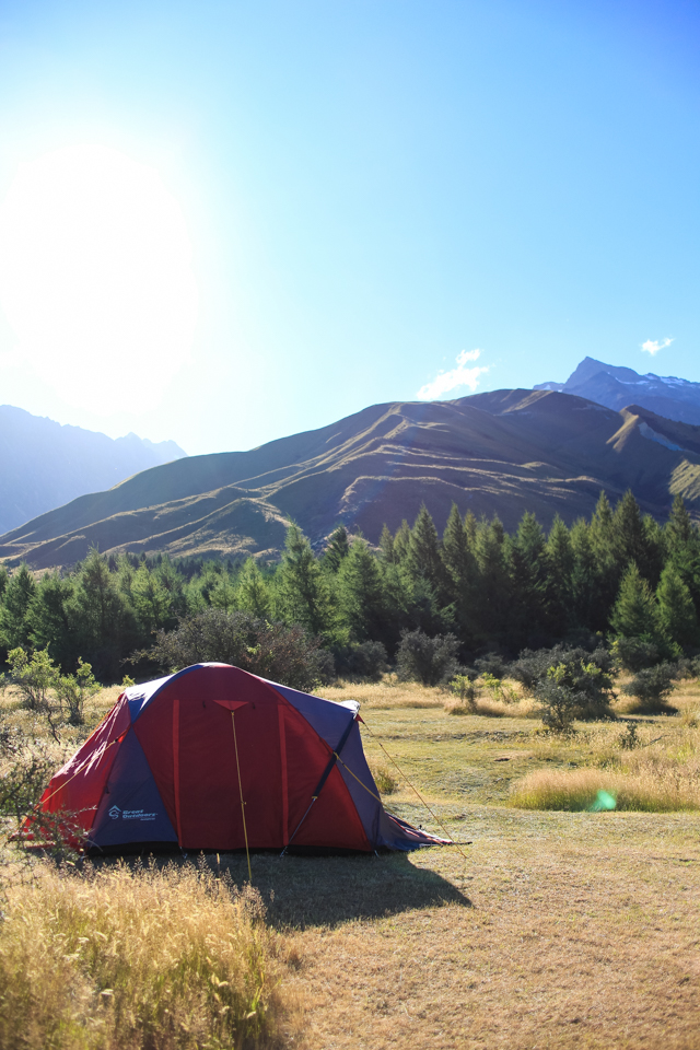 ink + adventure: Mount Cook and the "perfect" campsite