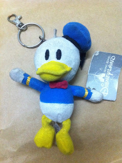My Duck Collection: Donald Duck Key Chain from HK Disneyland