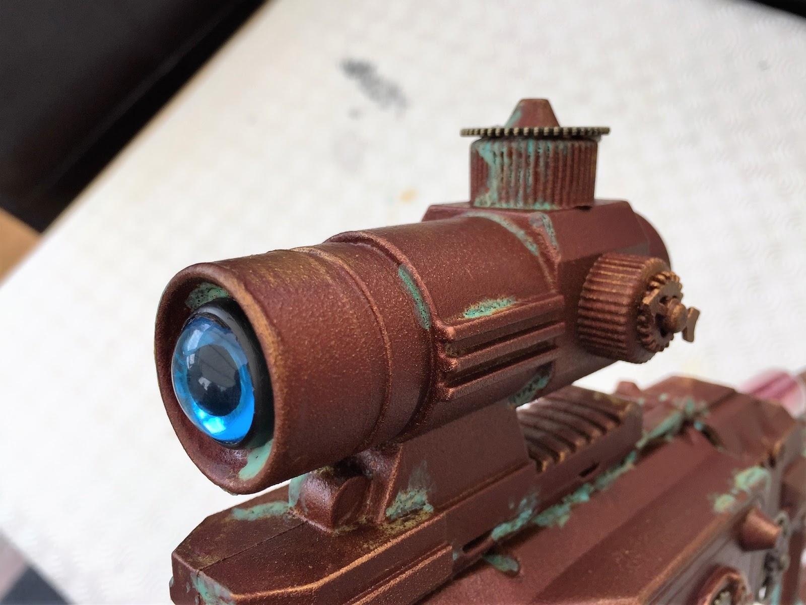 Pendragon Without: A Nerf is a Nerf.......Creating The Clockwork Rifle