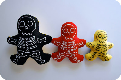 Chez Beeper Bebe: Make This: Simple Skelly Men