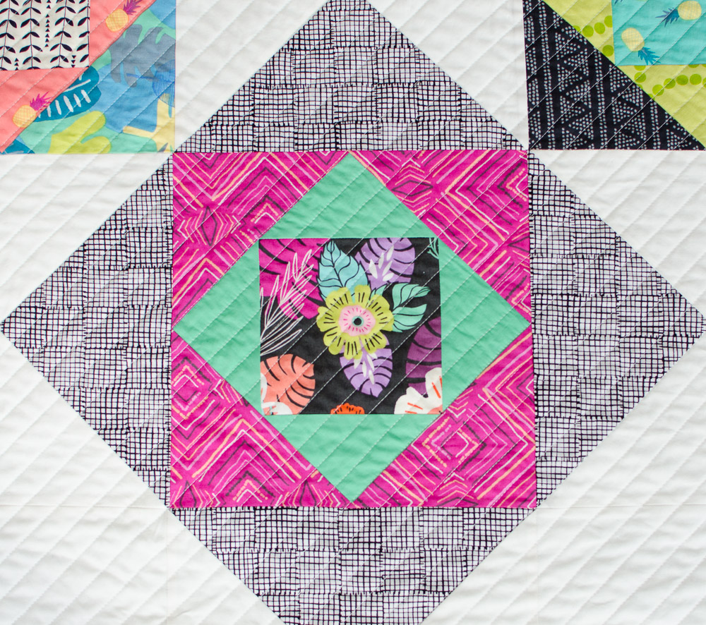 Hyacinth Quilt Designs: Economy Block Quilt