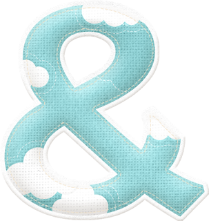 Alfabeto Celeste con Nubes. - Oh my Alfabetos!