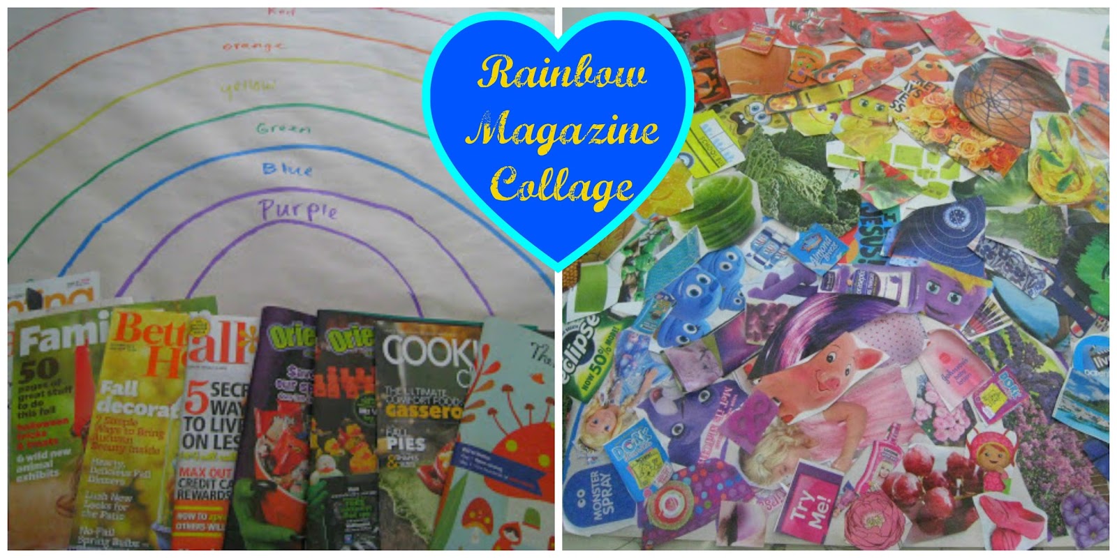 Rainbow Collage - Teach Beside Me