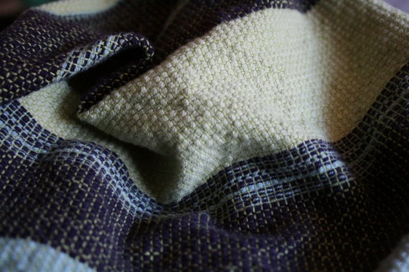 Weave-Away: Hopsack weave