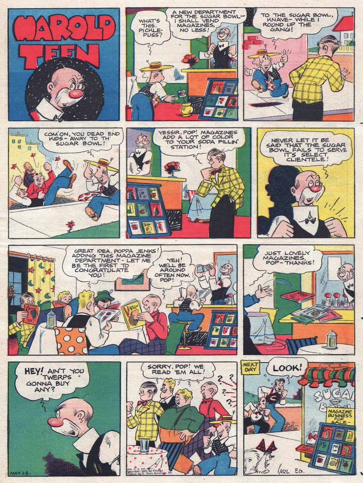 Timely-Atlas-Comics: OT : Tales from the New York Daily News Sunday ...