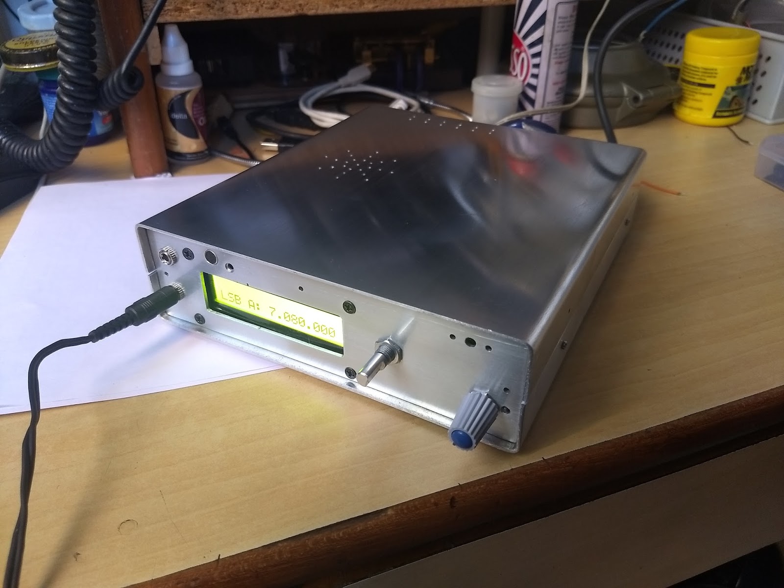 Sajeesh: uBitx - Home Brewed enclosure