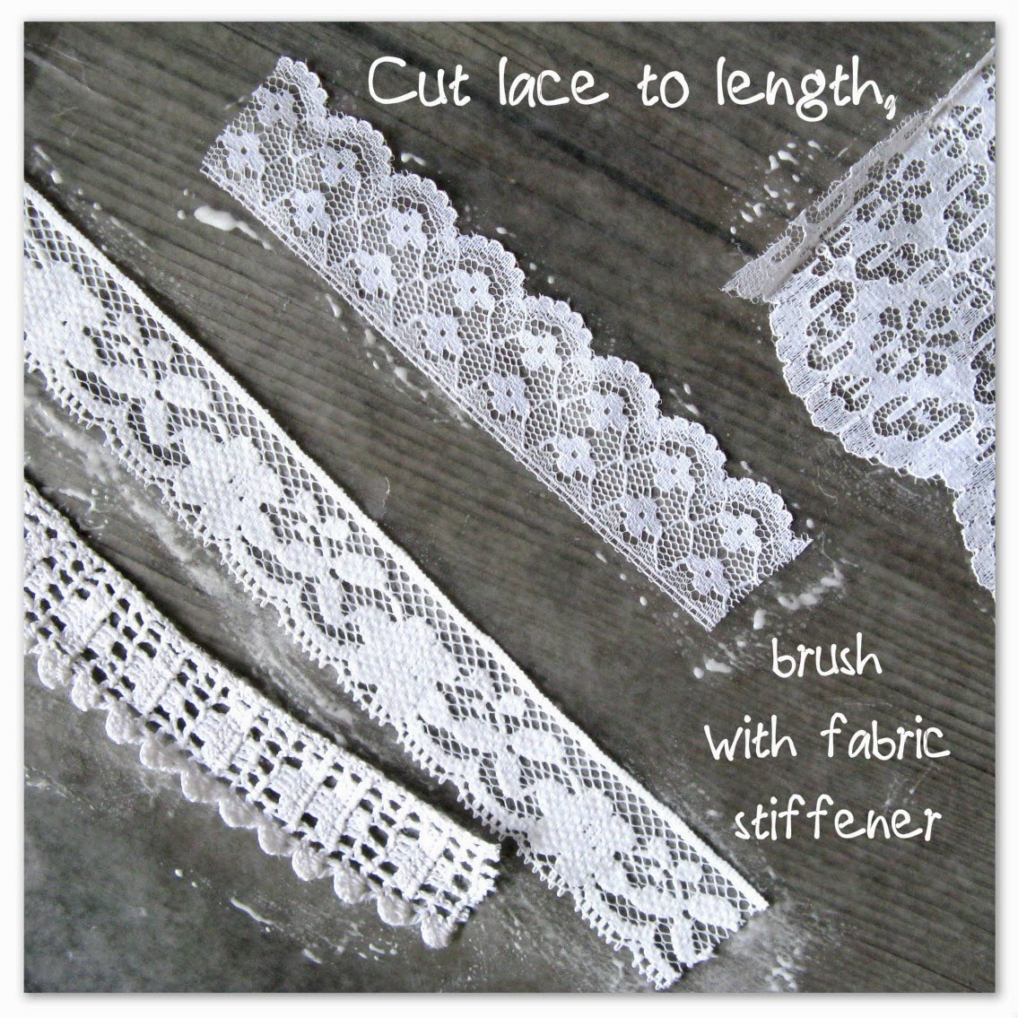 Happy as a Lark: Lace Bookmark DIY