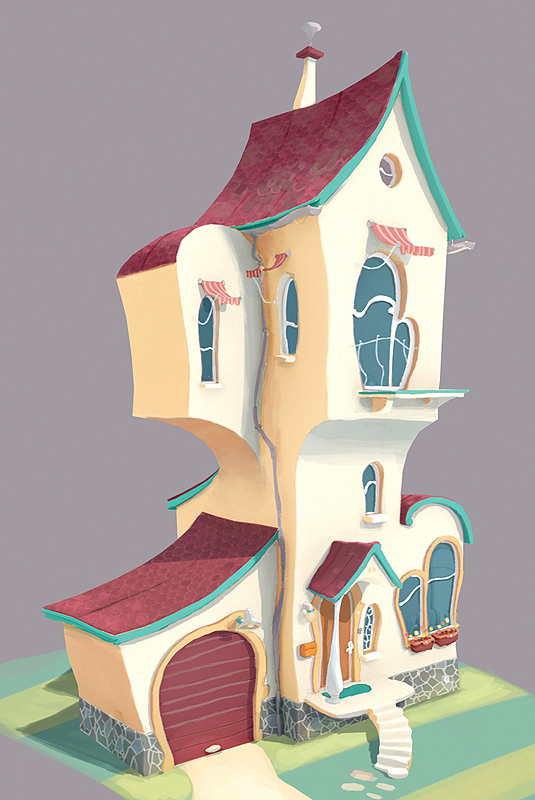 ART of CLEMENT GRISELAIN: The Lorax ThneedVille