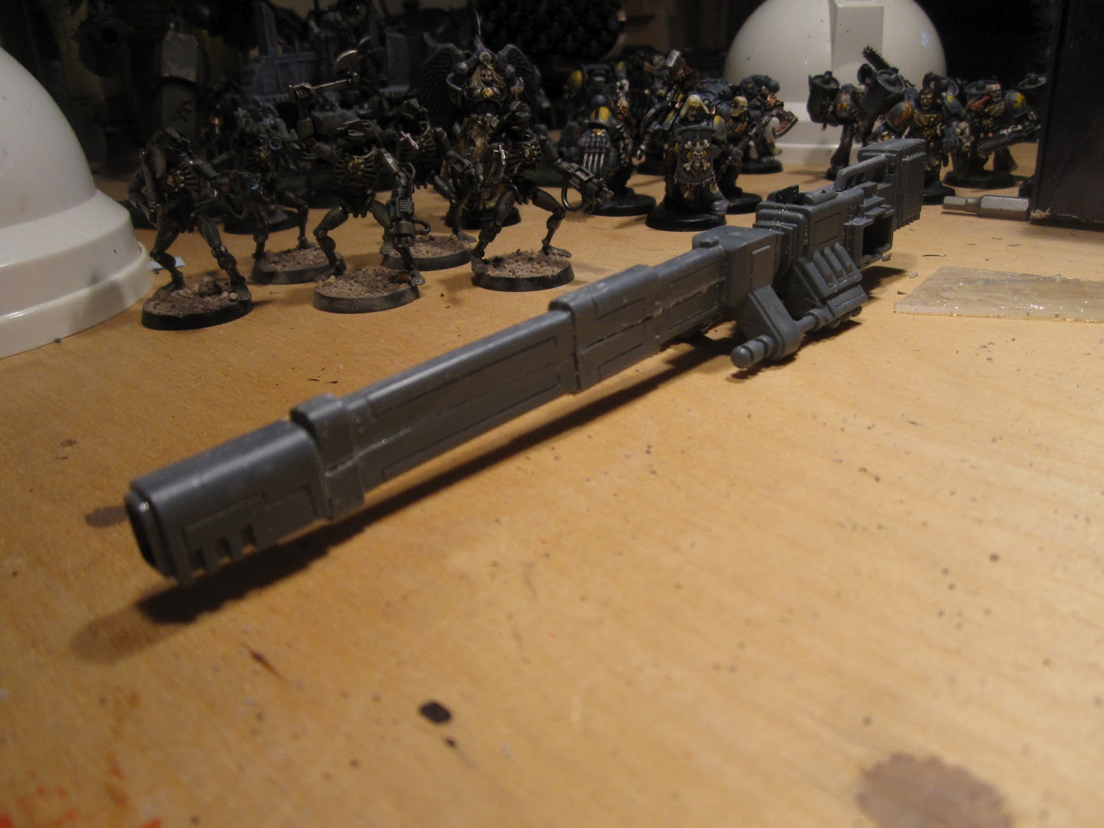 Wh 40k modelling blog by Agis: Cannon building