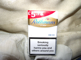 Cig review: Rothmans Gold King Size ( UK )
