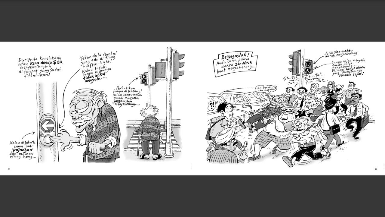 [Resensi Buku] Tiga Manula Jalan-jalan Ke Singapura