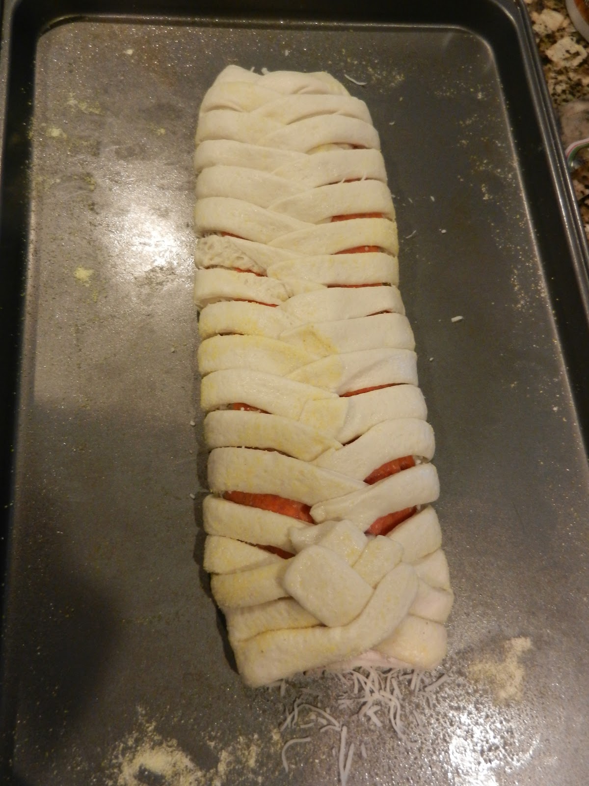I'll Try Any Pin Once: Braided Calzone