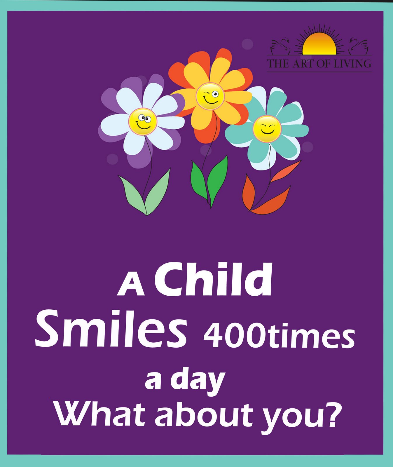 Amruta's Porfolio: 10. Rally Placard Designs (Art of Living)