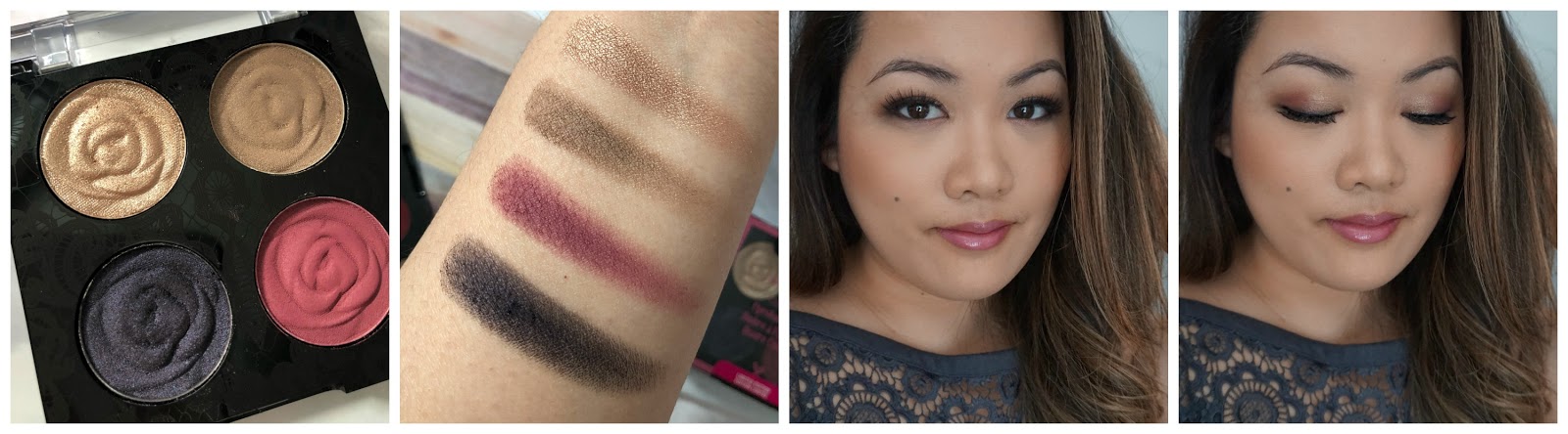 Review, Swatch and Tutorial: Wet n Wild - Rebel Rose Collection ...