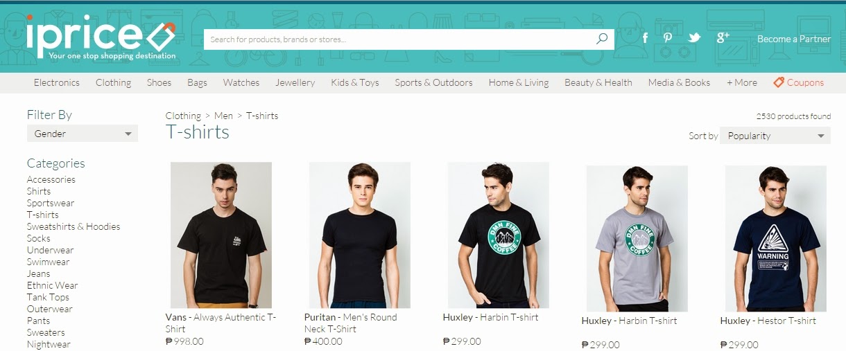 iprice: Now in the Philippines