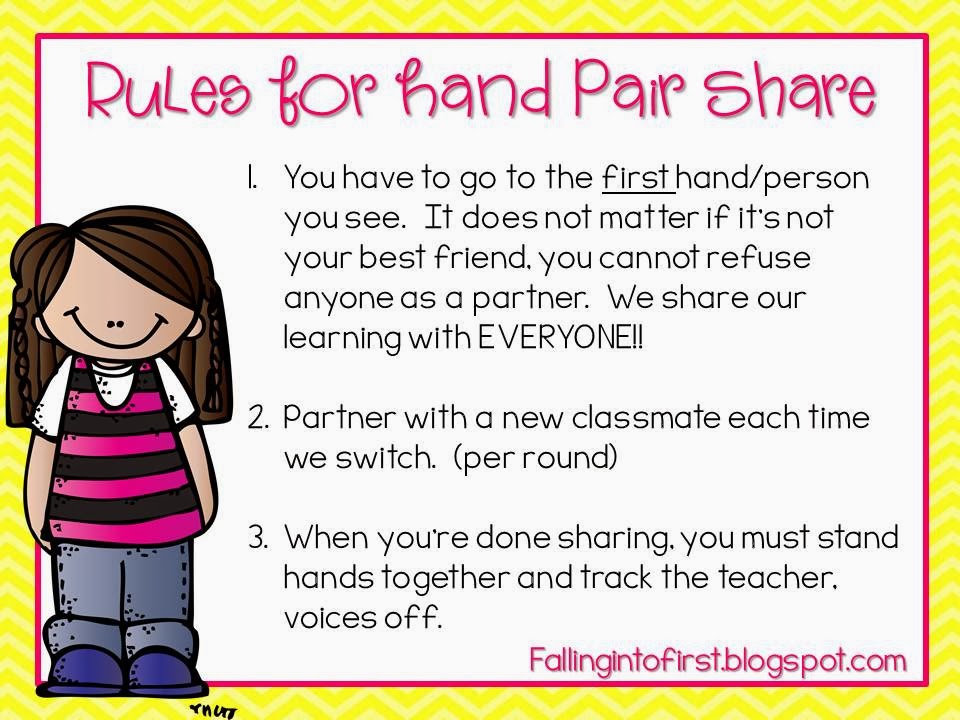 Hand, Pair, Share | Falling into First