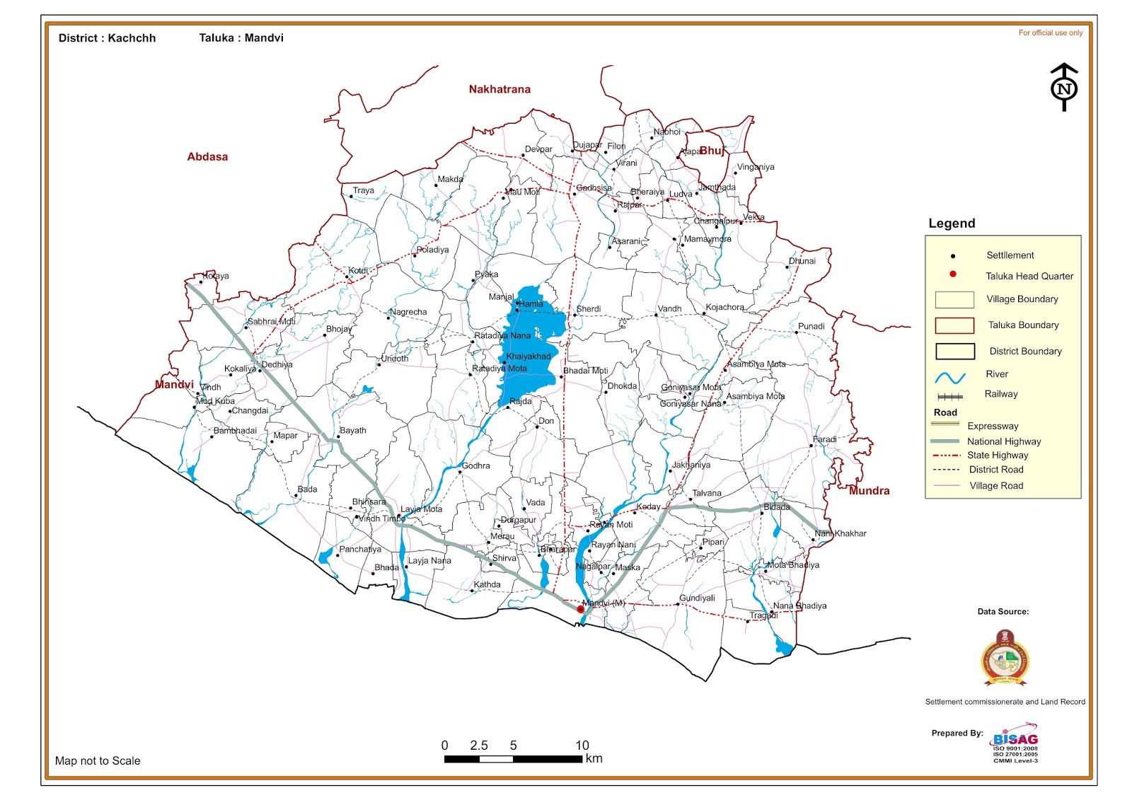 Arya Education: kachchh Taluka map