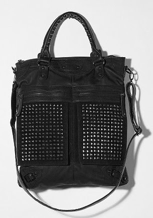 Passion for handbags: Very cool 7 Chi studded tote
