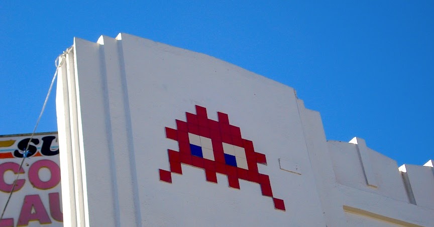 Jigsaw Magazine: STREET SIGNS - Space Invader