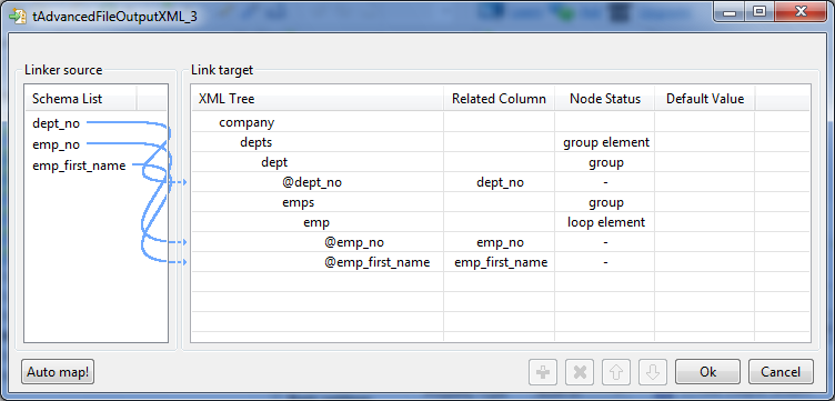 Bekwam Blog: XML Output from Multiple Data Sources with Talend Open Studio