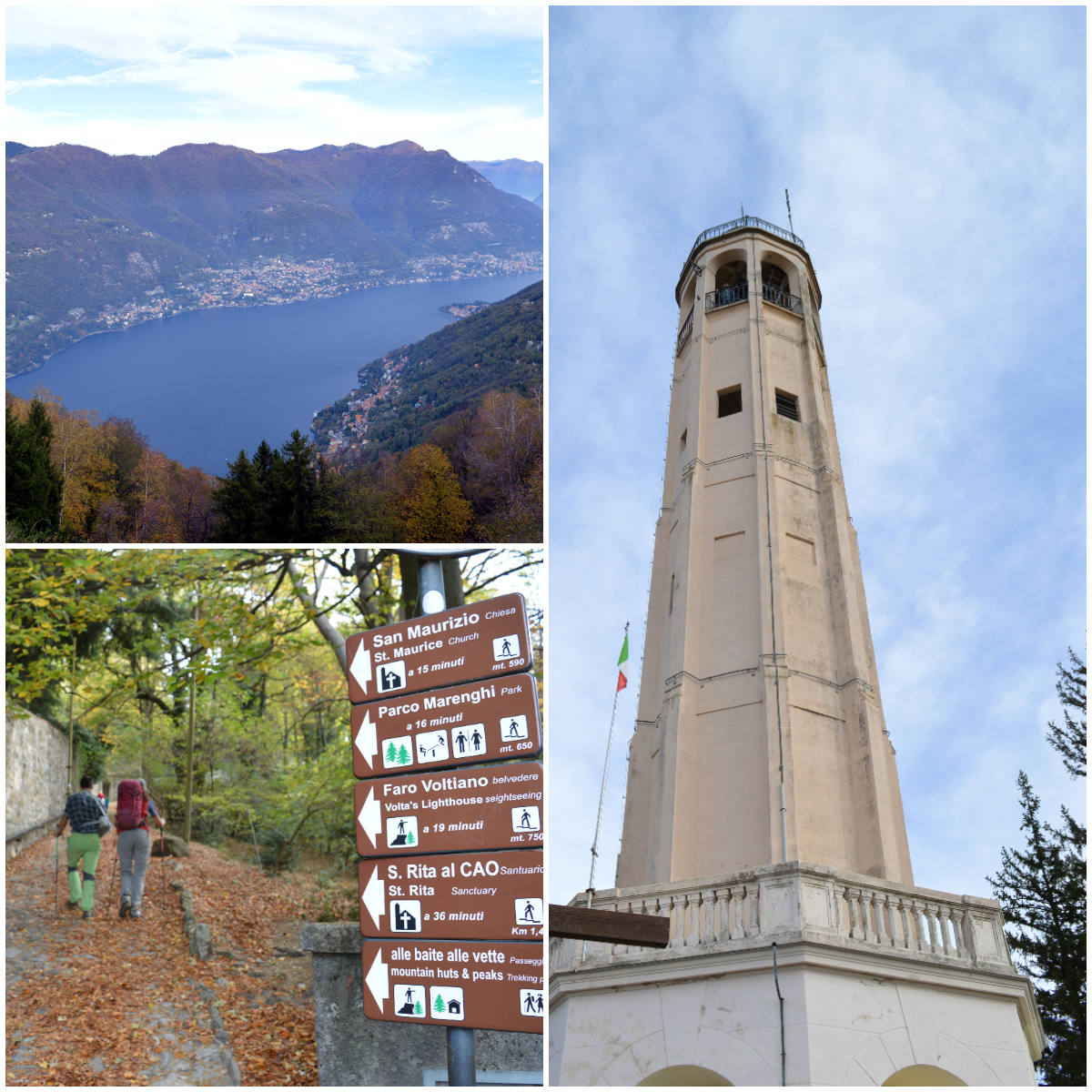 4 escursioni trekking sul lago di Como: Brunate, Greenway, rifugio ...