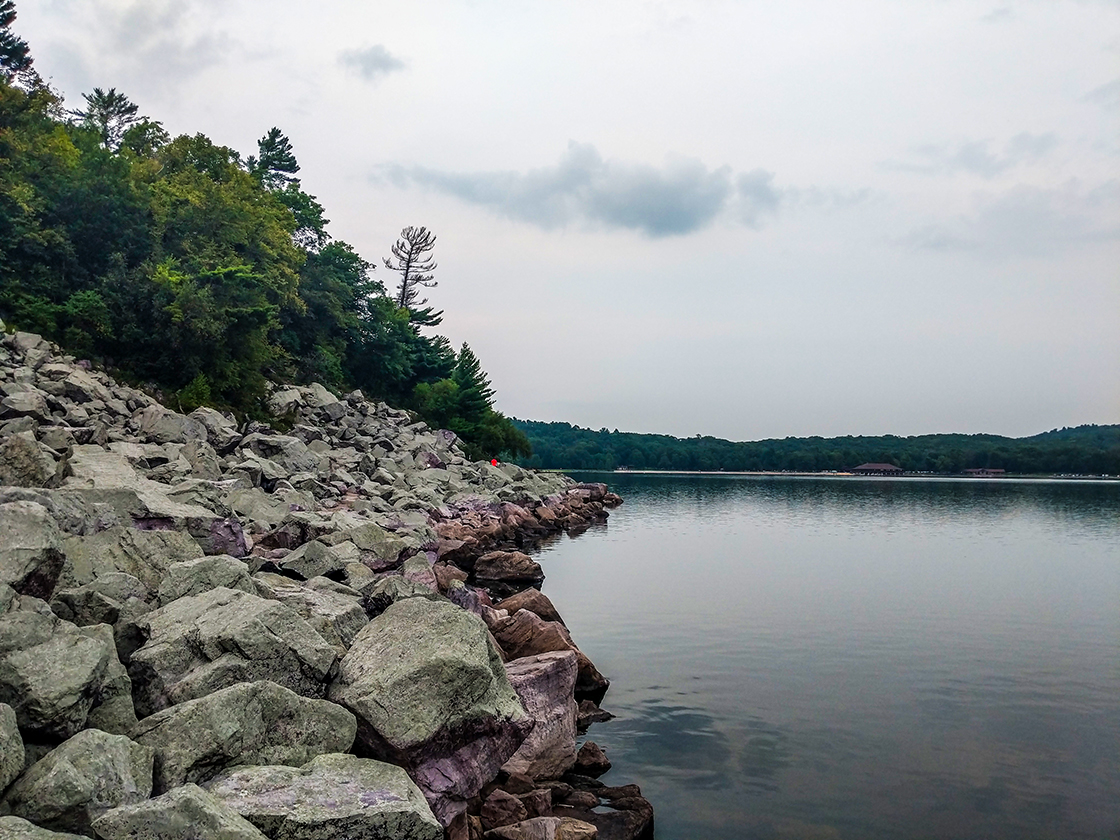 Tumbled Rocks Trail at Devil's Lake State Park