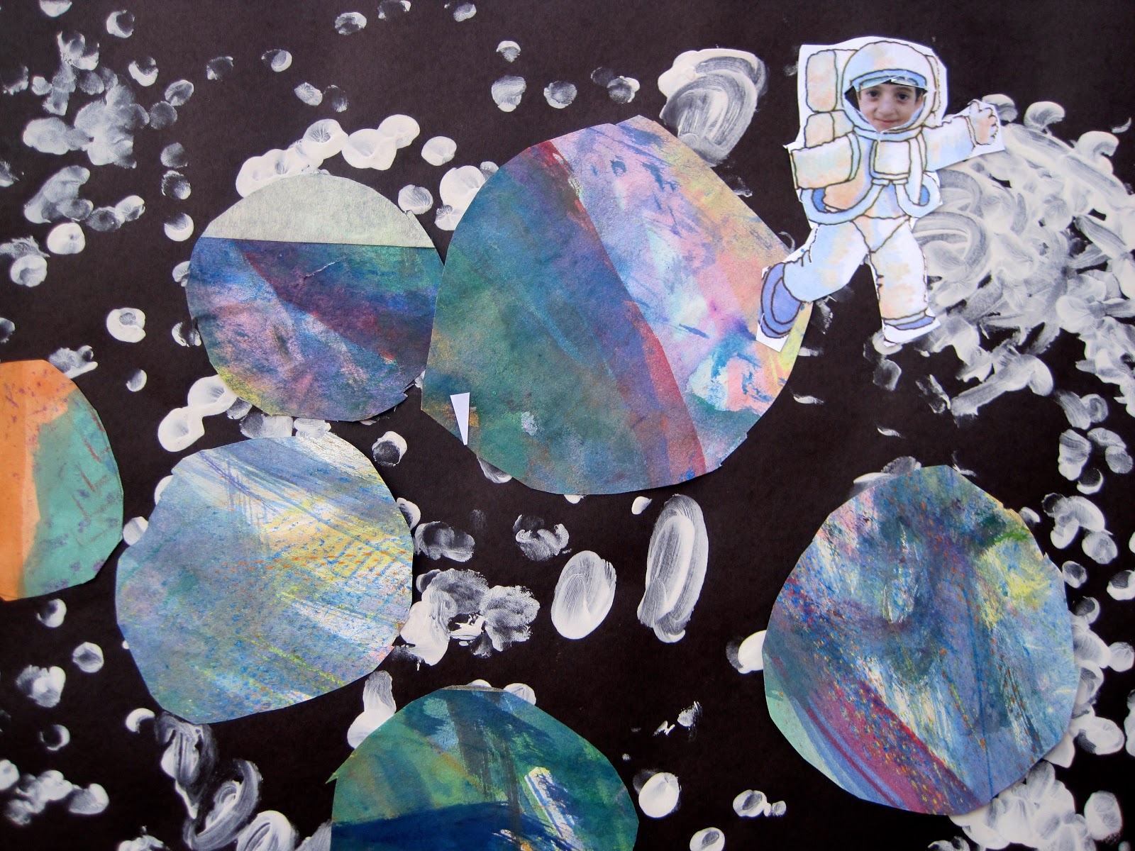 Outer Space Collages