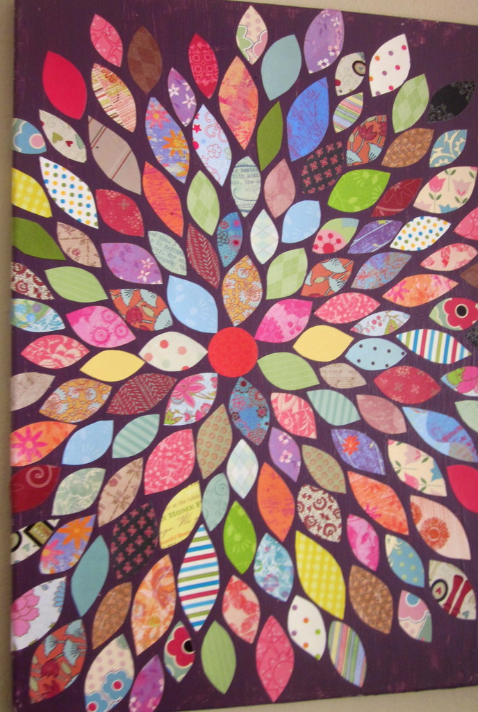 Down by the Bays: DIY: Flower Collage