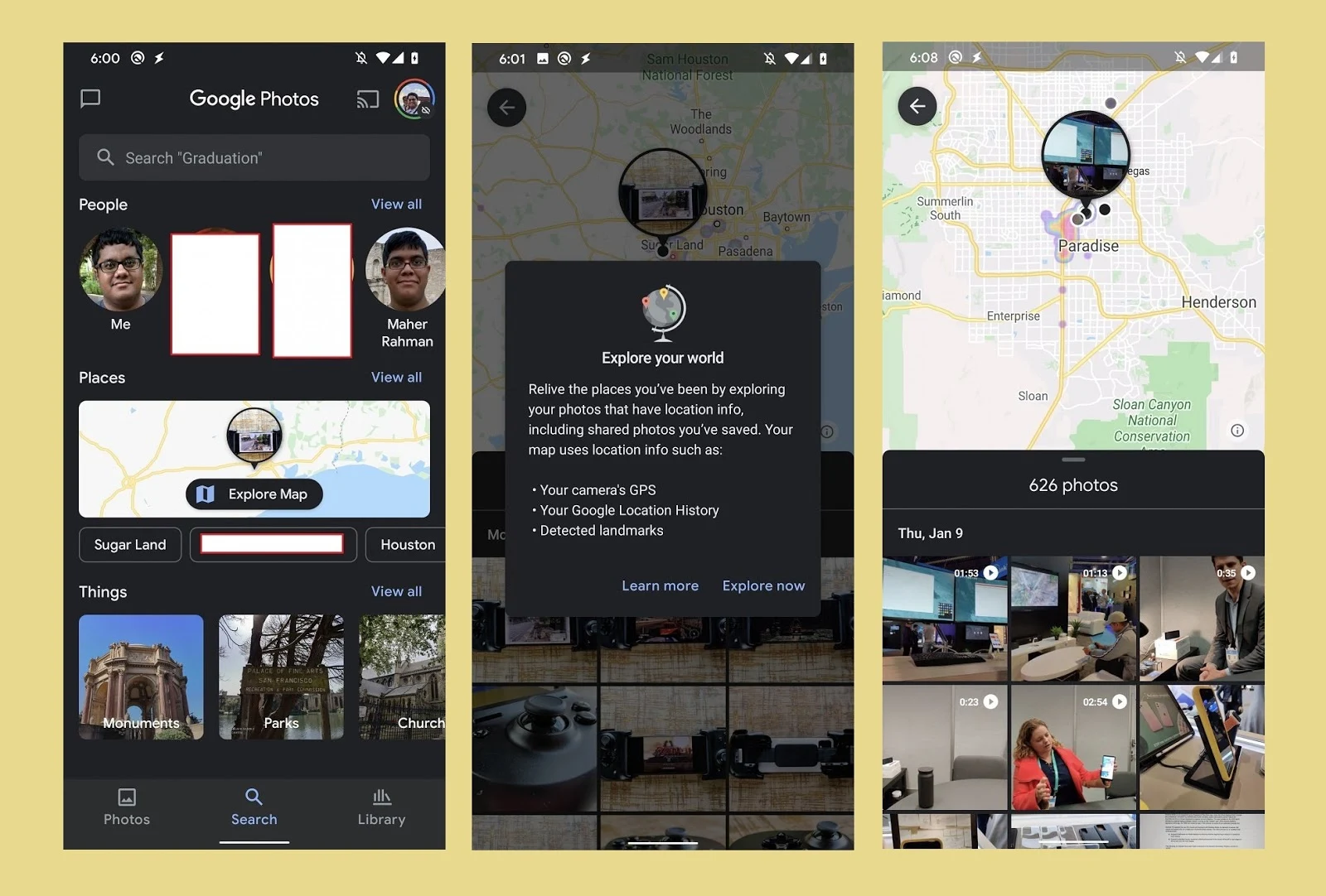 Google Photos is testing the ‘Explore Map’ feature to view all your ...