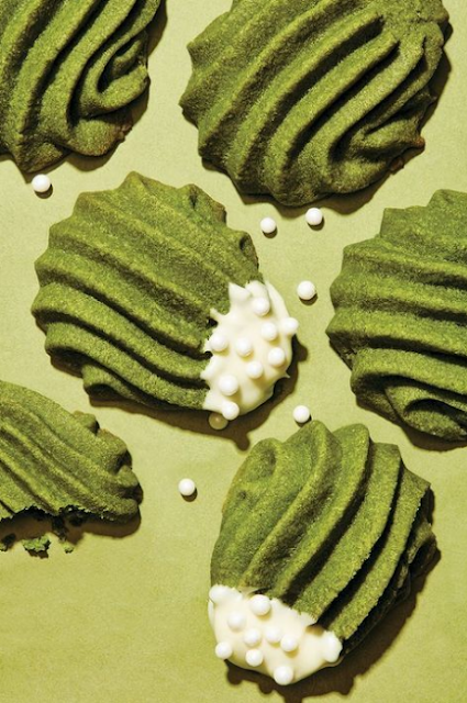 Green tea butter cookies - All Recipe Network