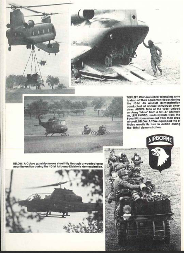 3rd Combat Aviation Battalion 1975-1977: Images of REFORGER 1976