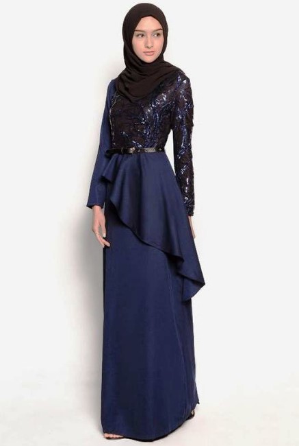 10+ Contoh Model Baju Kebaya Gamis Simpel Modern - MODELKEBAYAMODERN