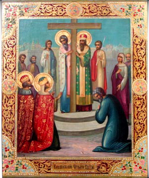 Ιερόν Παρεκκλήσιον Αγίου Θεράποντος - "Η Σκέπη του Παππού": Η ΥΨΩΣΗ ΤΟΥ ...