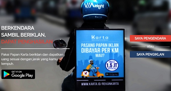 Karta.id - Perusahaan Teknologi Penghubung Pengendara Motor dnegan ...