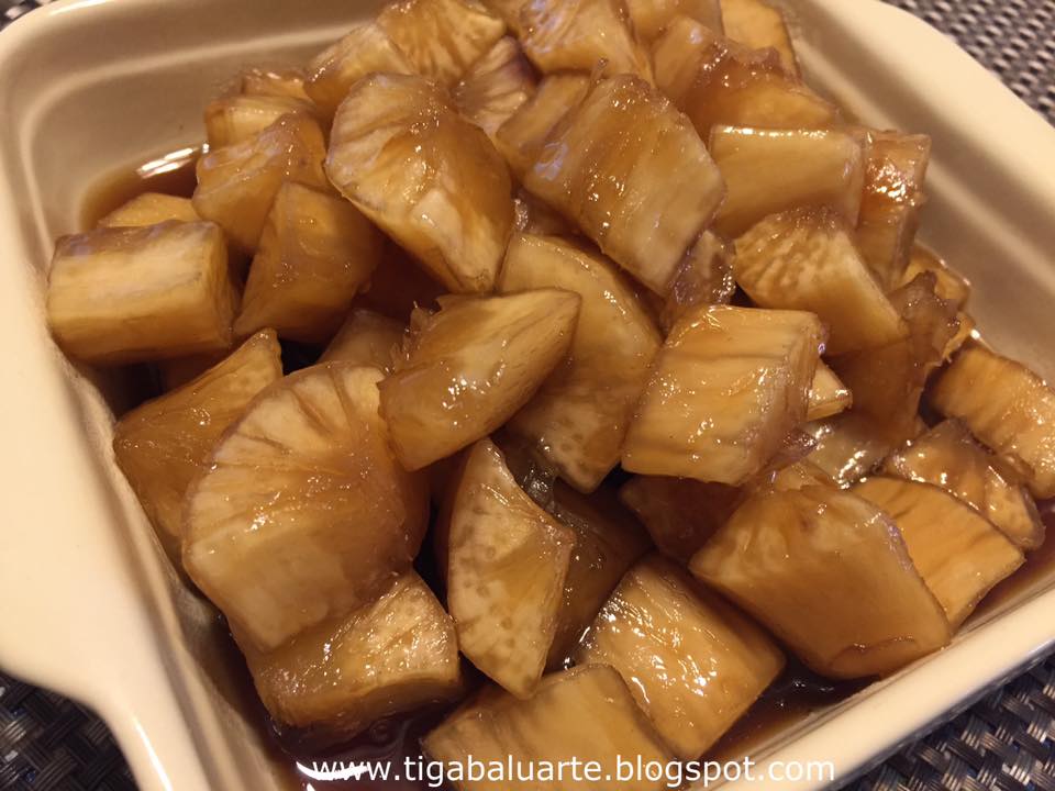 Minatamis na Kamoteng Kahoy