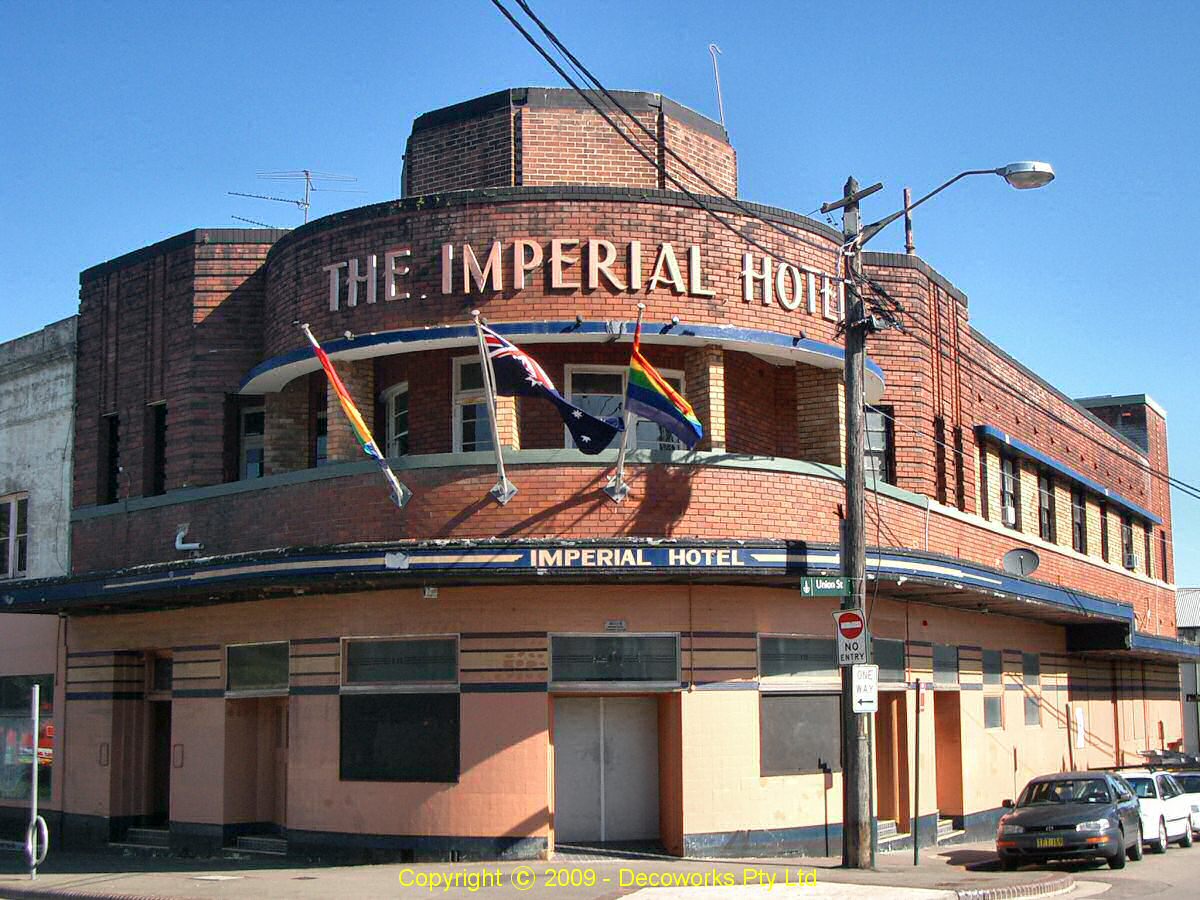 Sydney Art Deco Heritage: The Imperial Hotel