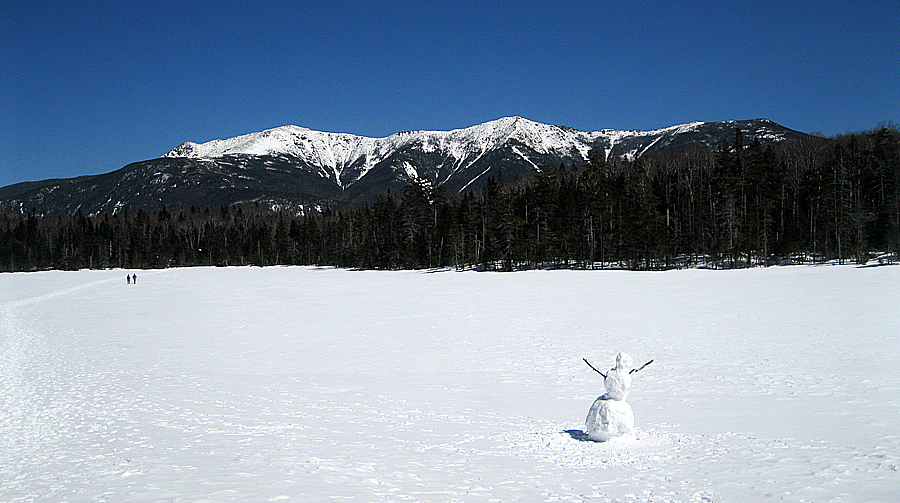 Hiking in the White Mountains: Still Winter in Franconia Notch