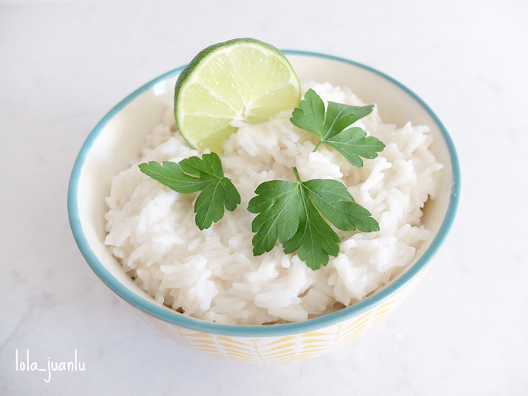 Arroz de coco - Pequeños Accidentes