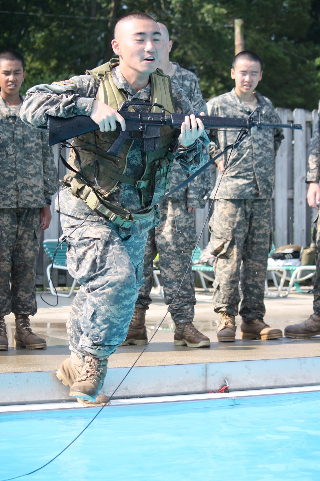 U.S. Army Cadet Corps: Cadets Get All Wet - Water Survival Training