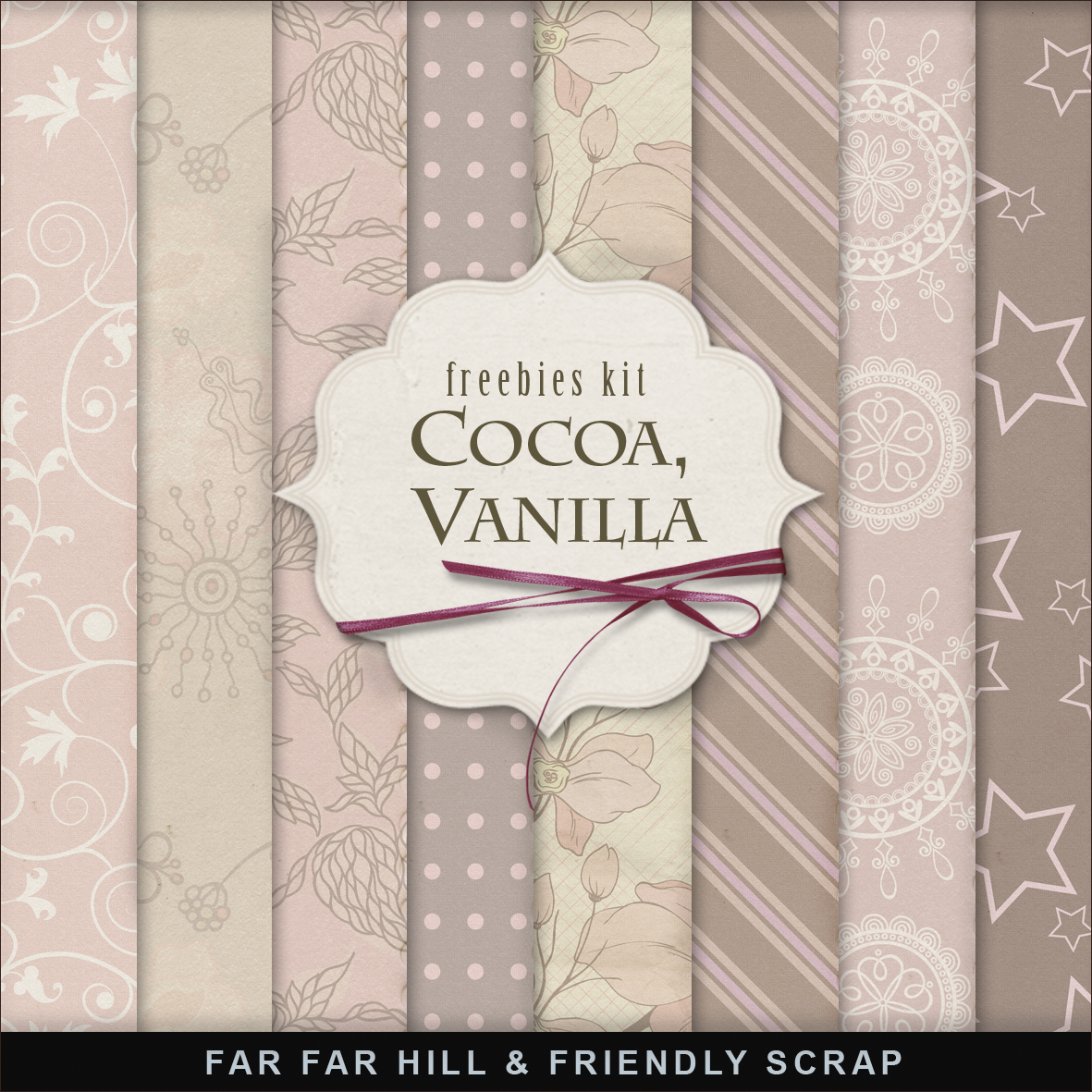 Freebies Background Kit - Сocoa, Vanilla:Far Far Hill - Free database ...