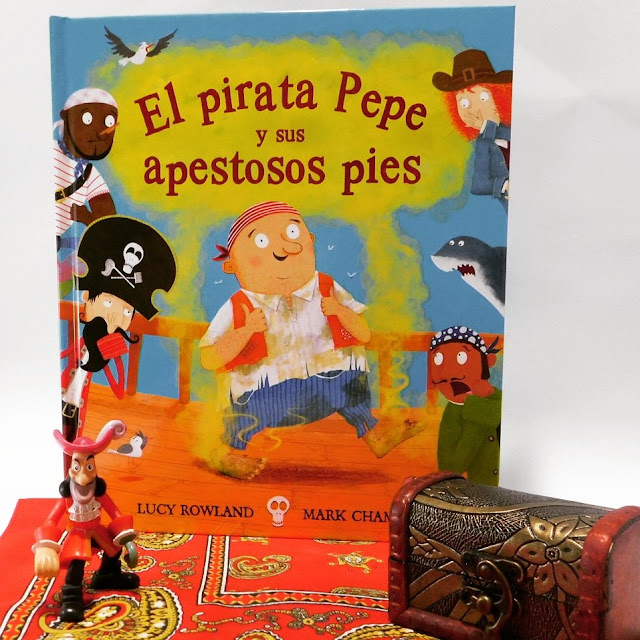 Reseña: El pirata Pepe y sus apestosos pies - Lucy Rowland - Papá Lector