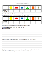 Bookish Ways in Math and Science: Monday Math Freebie - Pattern Block ...