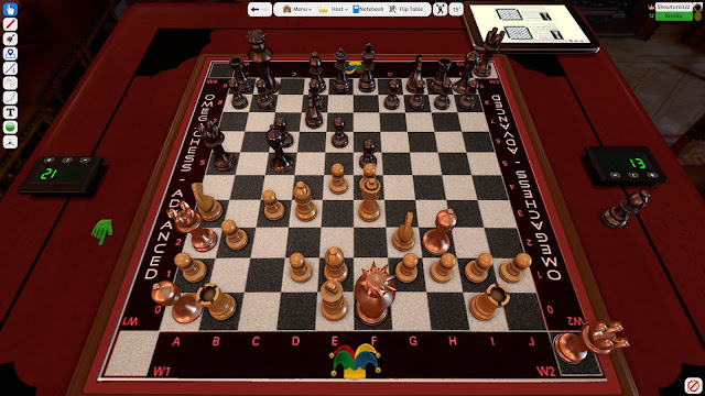 21st April 2016 - Omega Chess Advanced Game.