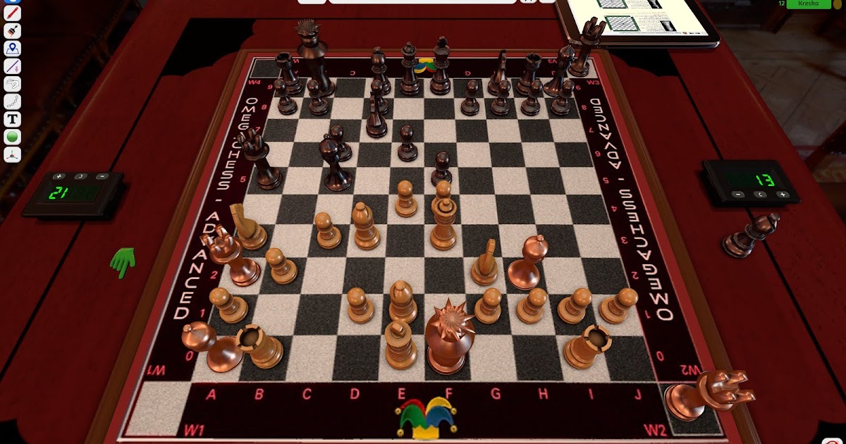 21st April 2016 - Omega Chess Advanced Game.