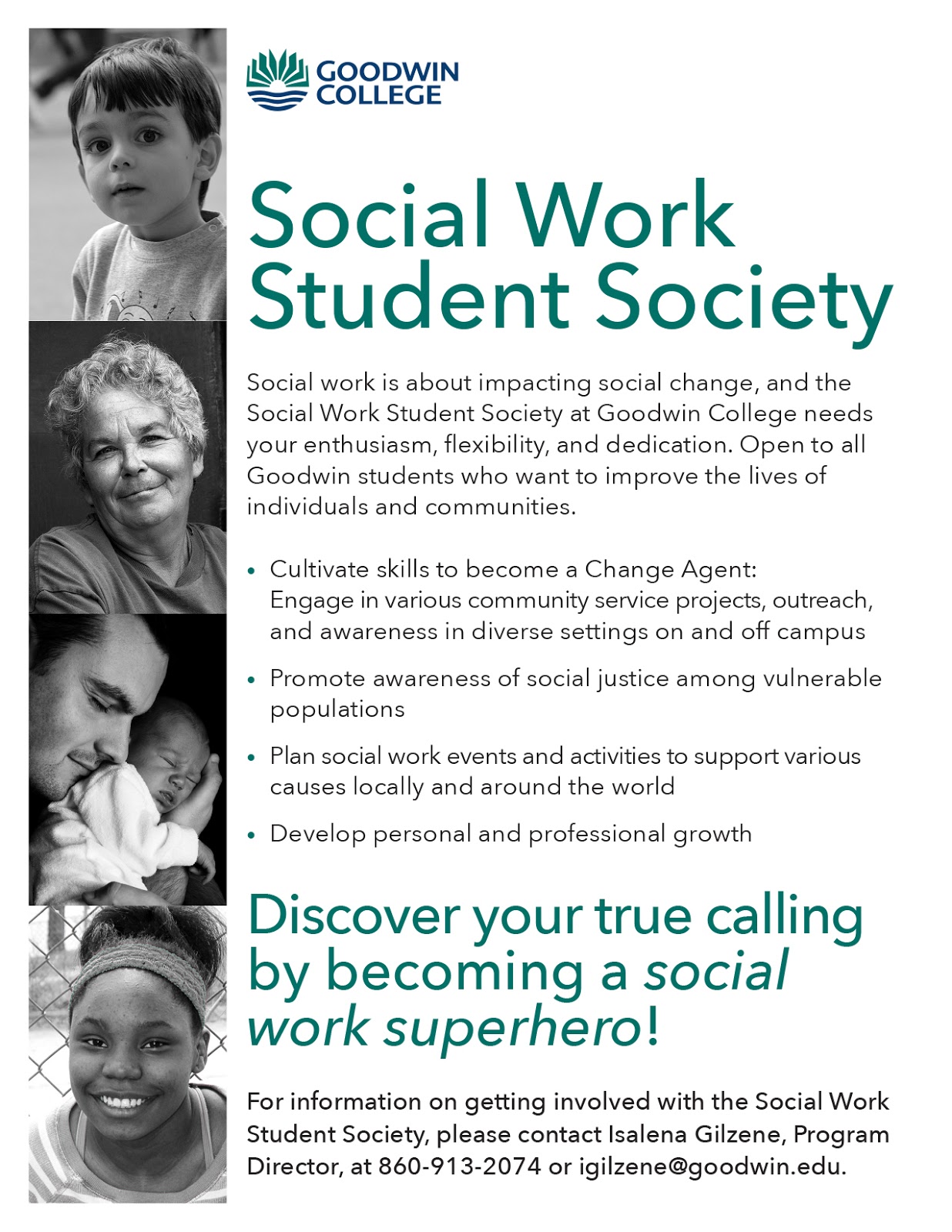 Goodwin University Student News: Social Work Student Society